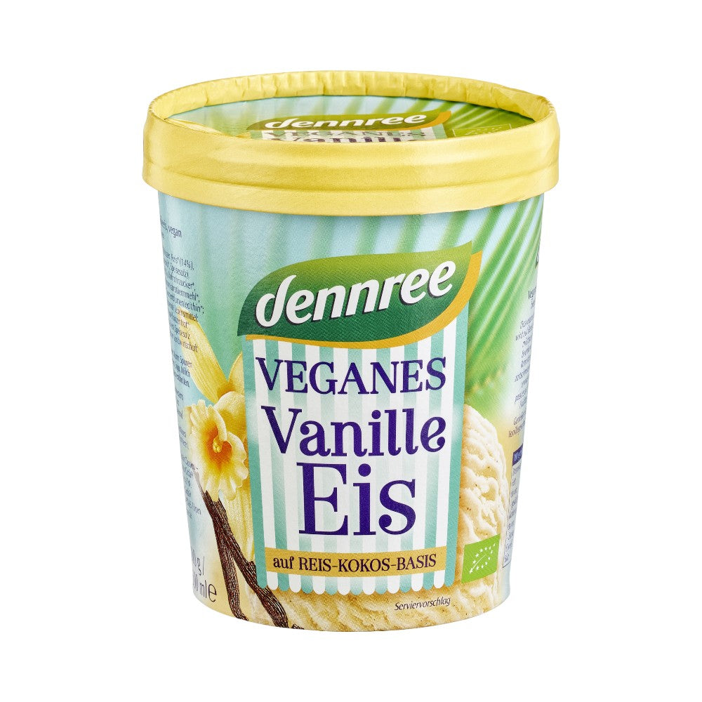 Bio veganski sladoled vanilija 500 ml – Dobra misel